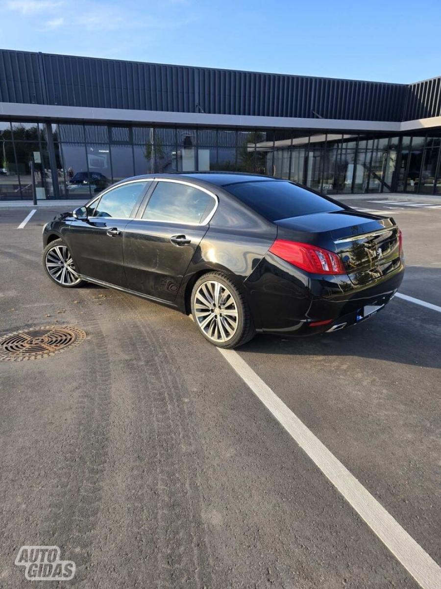 Black Peugeot 508 2011 in Kaunas, with an engine capacity of 2.20 L and mileage of 240 thousand km for 4300 €, photo 7 on AUTOMOTO.COM.LV