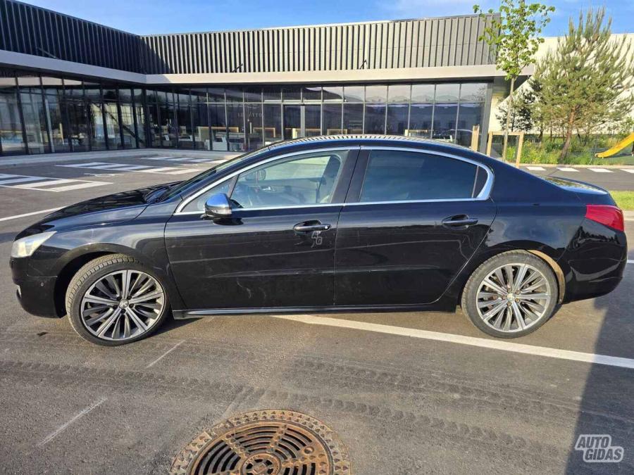 Black Peugeot 508 2011 in Kaunas, with an engine capacity of 2.20 L and mileage of 240 thousand km for 4300 €, photo 9 on AUTOMOTO.COM.LV
