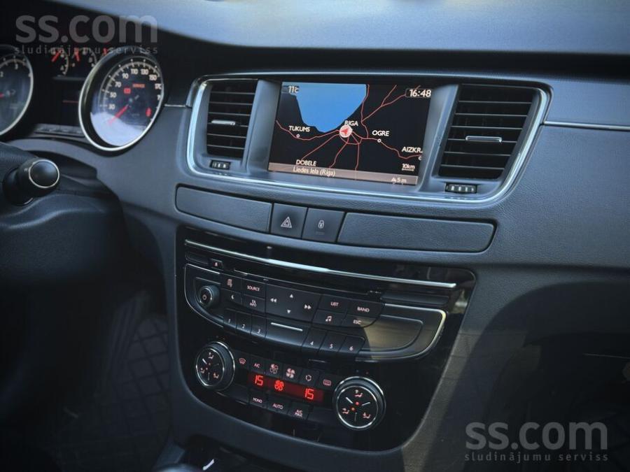 Черный Пежо 508 2011 в Рига, объемом двигателя 1.60 л и пробегом 342 тыс. км за 3990 €, фото 13 на AUTOMOTO.COM.LV