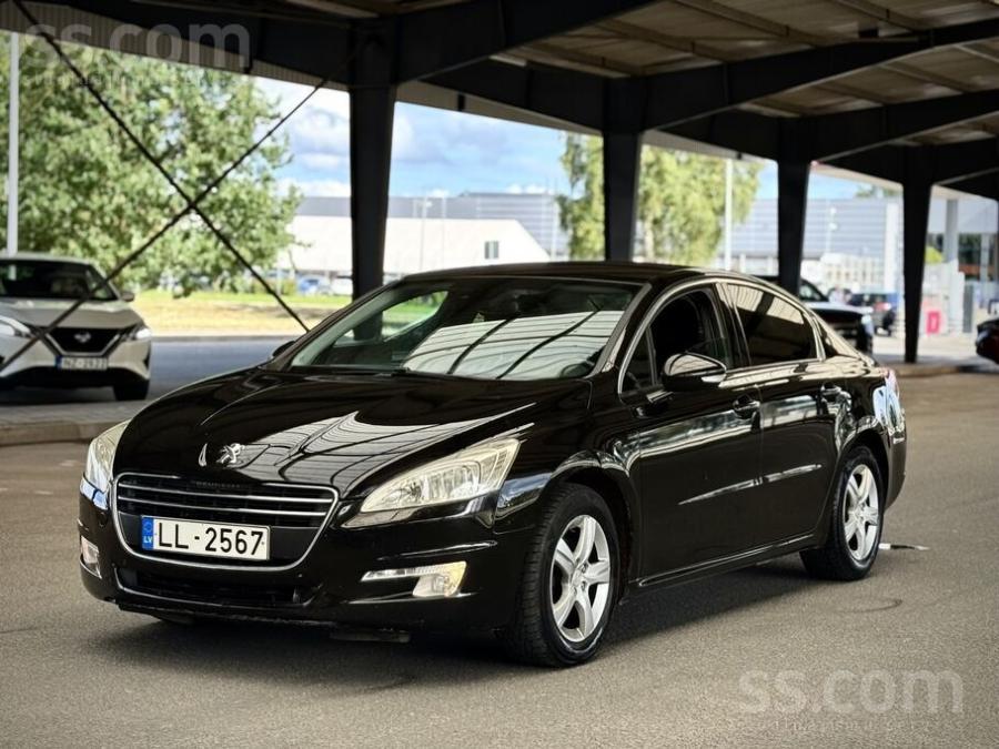 Black Peugeot 508 2011 in Riga, with an engine capacity of 1.60 L and mileage of 342 thousand km for 3800 €, photo 1 on AUTOMOTO.COM.LV