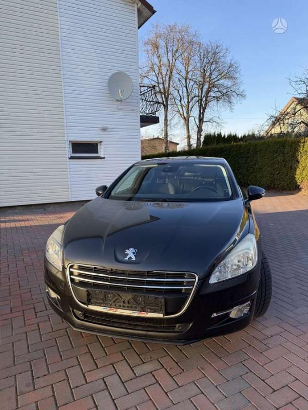 Black Peugeot 508 2011 in Vilnius, with an engine capacity of 1.60 L and mileage of 173 thousand km for 3200 €, photo 2 on AUTOMOTO.COM.LV