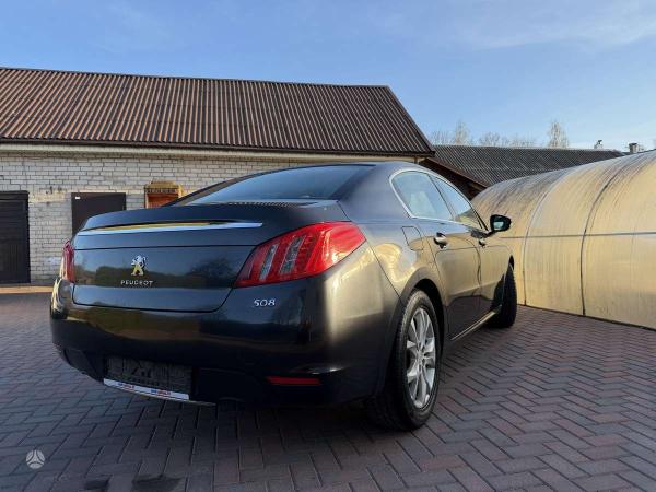 Black Peugeot 508 2011 in Vilnius, with an engine capacity of 1.60 L and mileage of 173 thousand km for 3200 €, photo 4 on AUTOMOTO.COM.LV