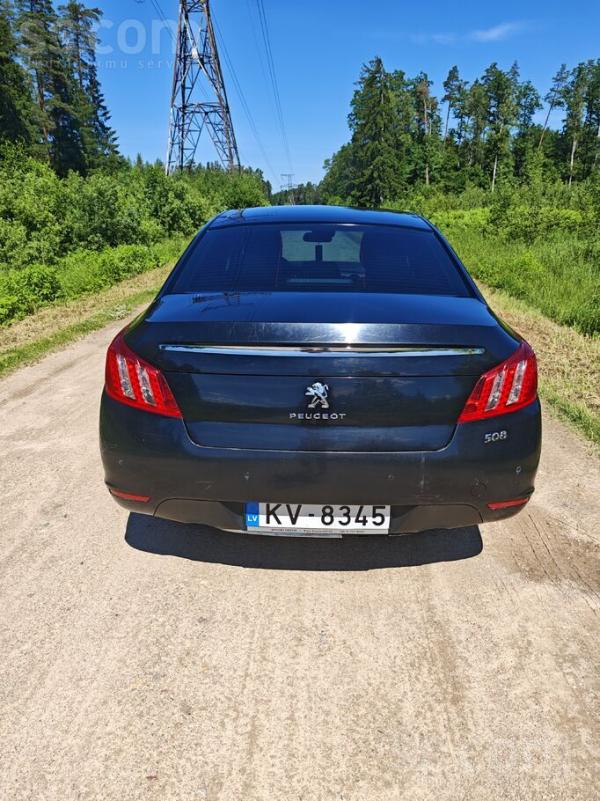 Melns Peugeot 508 2011 Rīga, ar dzinēja tilpumu 2.00 L un nobraukumu 230 tūkst. km par 2900 €, foto 4 vietnē AUTOMOTO.COM.LV