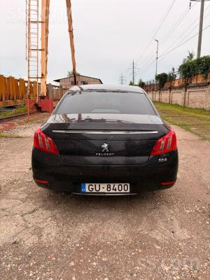 Black Peugeot 508 2011 in Riga, with an engine capacity of 2.00 L and mileage of 238 thousand km for 2700 €, photo 4 on AUTOMOTO.COM.LV