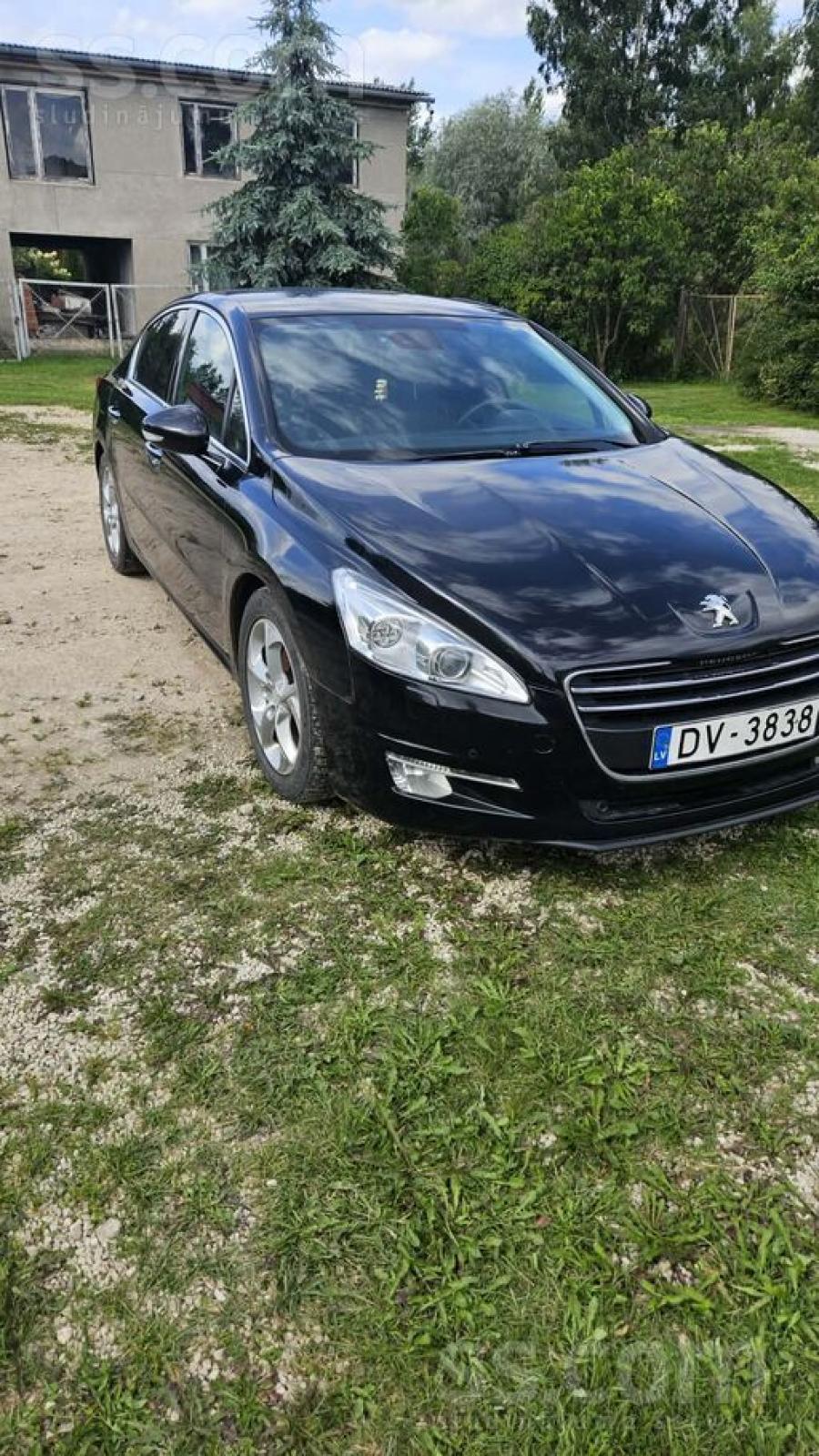 Black Peugeot 508 2011 in Riga, with an engine capacity of 2.00 L and mileage of 340 thousand km for 3500 €, photo 1 on AUTOMOTO.COM.LV