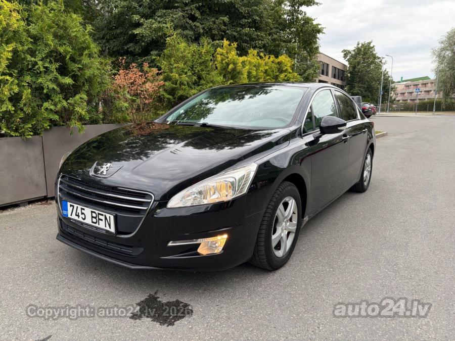 Black Peugeot 508 2011 in Tallinn, with an engine capacity of 1.60 L and mileage of 97 thousand km for 4699 €, photo 3 on AUTOMOTO.COM.LV