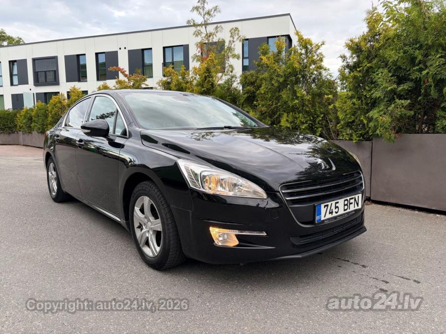 Black Peugeot 508 2011 in Tallinn, with an engine capacity of 1.60 L and mileage of 97 thousand km for 4699 €, photo 4 on AUTOMOTO.COM.LV