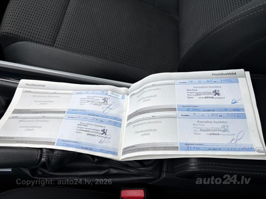 Black Peugeot 508 2011 in Tallinn, with an engine capacity of 1.60 L and mileage of 97 thousand km for 4699 €, photo 17 on AUTOMOTO.COM.LV