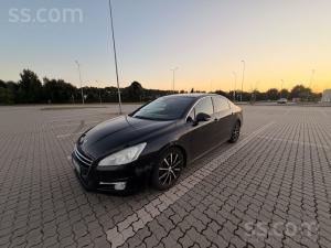 Black Peugeot 508 2011 in Riga, with an engine capacity of 2.00 L and mileage of 240 thousand km for 3500 €, photo 6 on AUTOMOTO.COM.LV