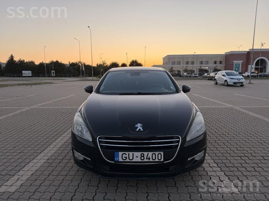 Black Peugeot 508 2011 in Riga, with an engine capacity of 2.00 L and mileage of 240 thousand km for 3500 €, photo 7 on AUTOMOTO.COM.LV