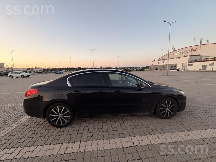 Black Peugeot 508 2011 in Riga, with an engine capacity of 2.00 L and mileage of 240 thousand km for 3500 €, photo 9 on AUTOMOTO.COM.LV