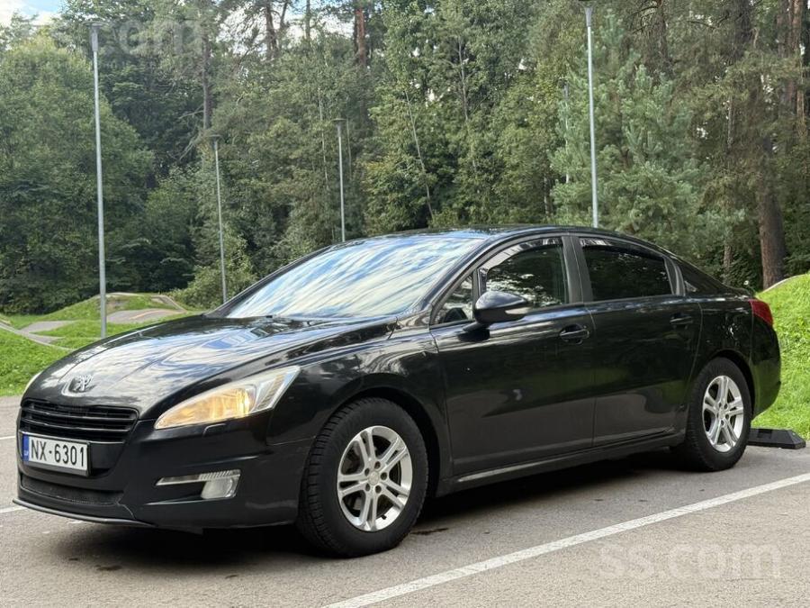 Melns Peugeot 508 2011 Ogre, ar dzinēja tilpumu 1.60 L un nobraukumu 561 tūkst. km par 2200 €, foto 1 vietnē AUTOMOTO.COM.LV