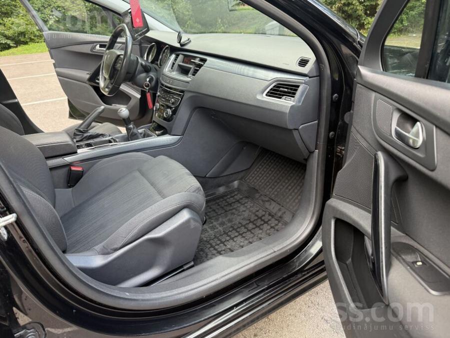 Melns Peugeot 508 2011 Ogre, ar dzinēja tilpumu 1.60 L un nobraukumu 561 tūkst. km par 2200 €, foto 15 vietnē AUTOMOTO.COM.LV