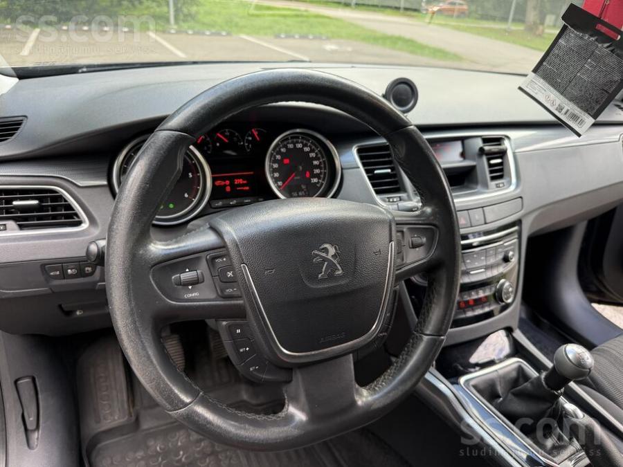Melns Peugeot 508 2011 Ogre, ar dzinēja tilpumu 1.60 L un nobraukumu 561 tūkst. km par 2200 €, foto 18 vietnē AUTOMOTO.COM.LV