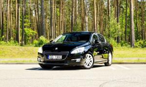 Black Peugeot 508 2012 in Riga, with an engine capacity of 1.60 L and mileage of 282 thousand km for 16200 €, photo 2 on AUTOMOTO.COM.LV