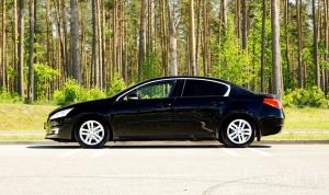 Black Peugeot 508 2012 in Riga, with an engine capacity of 1.60 L and mileage of 282 thousand km for 16200 €, photo 5 on AUTOMOTO.COM.LV