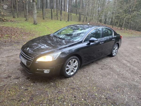 Black Peugeot 508 2012 in Raseiniai, with an engine capacity of 1.56 L and mileage of 296 thousand km for 1750 €, photo 1 on AUTOMOTO.COM.LV