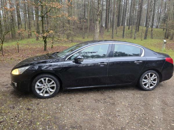 Black Peugeot 508 2012 in Raseiniai, with an engine capacity of 1.56 L and mileage of 296 thousand km for 1750 €, photo 2 on AUTOMOTO.COM.LV