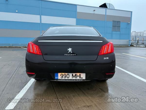 Melns Peugeot 508 2012 Narva, ar dzinēja tilpumu 1.60 L un nobraukumu 154 tūkst. km par 4000 €, foto 3 vietnē AUTOMOTO.COM.LV