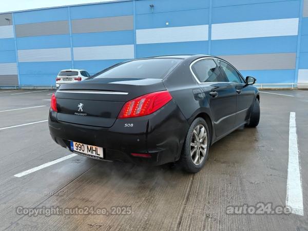 Melns Peugeot 508 2012 Narva, ar dzinēja tilpumu 1.60 L un nobraukumu 154 tūkst. km par 4000 €, foto 6 vietnē AUTOMOTO.COM.LV