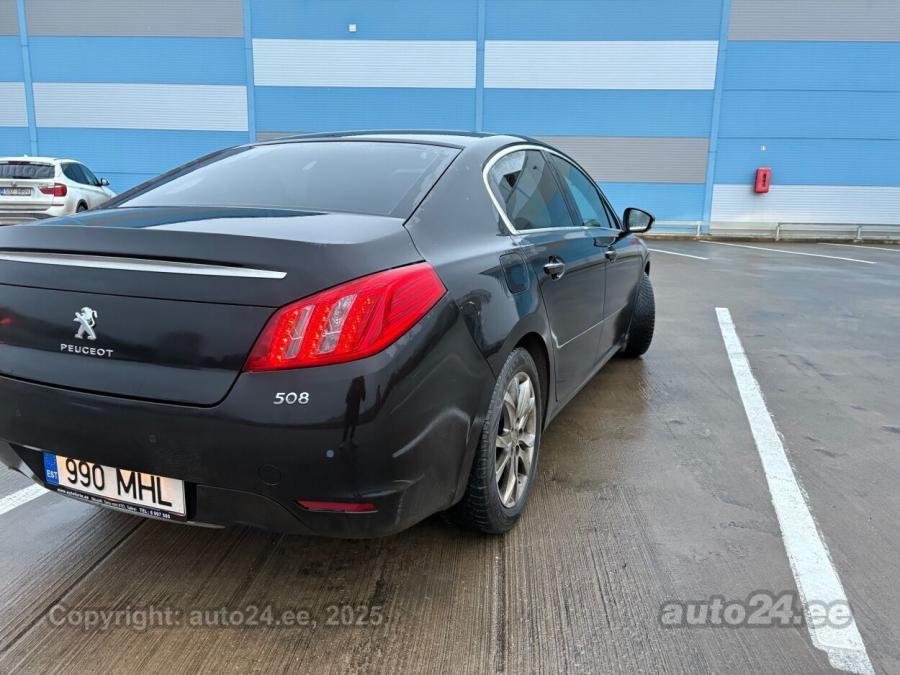 Melns Peugeot 508 2012 Narva, ar dzinēja tilpumu 1.60 L un nobraukumu 154 tūkst. km par 4000 €, foto 2 vietnē AUTOMOTO.COM.LV