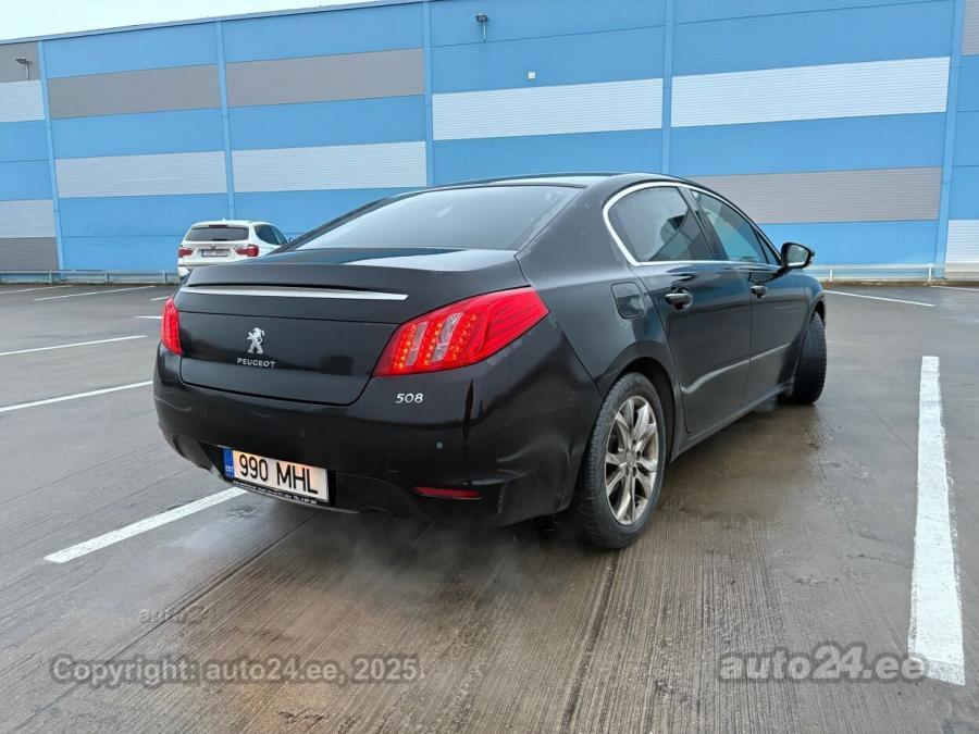 Melns Peugeot 508 2012 Narva, ar dzinēja tilpumu 1.60 L un nobraukumu 154 tūkst. km par 4000 €, foto 6 vietnē AUTOMOTO.COM.LV