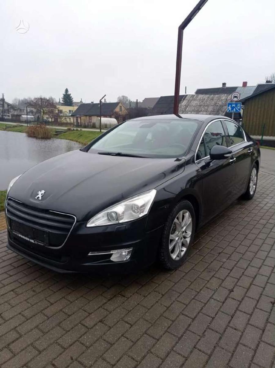 Melns Peugeot 508 2012 Raseiniai, ar dzinēja tilpumu 2.00 L un nobraukumu 155 tūkst. km par 2999 €, foto 6 vietnē AUTOMOTO.COM.LV