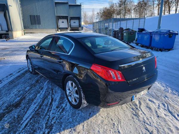 Melns Peugeot 508 2012 Alīta, ar dzinēja tilpumu 1.60 L un nobraukumu 176 tūkst. km par 3999 €, foto 4 vietnē AUTOMOTO.COM.LV