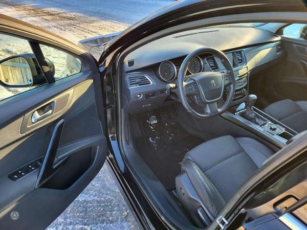 Melns Peugeot 508 2012 Alīta, ar dzinēja tilpumu 1.60 L un nobraukumu 176 tūkst. km par 3999 €, foto 6 vietnē AUTOMOTO.COM.LV