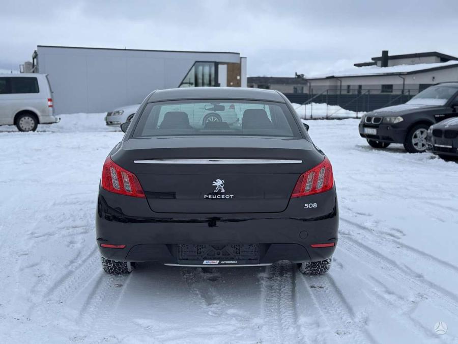 Black Peugeot 508 2012 in Siauliai, with an engine capacity of 1.60 L and mileage of 165 thousand km for 3600 €, photo 5 on AUTOMOTO.COM.LV