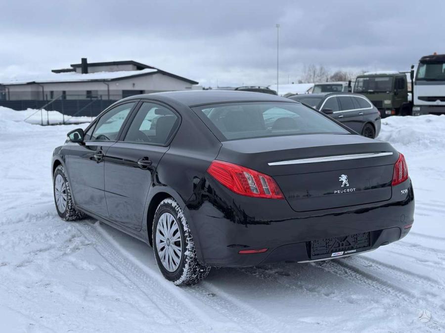 Black Peugeot 508 2012 in Siauliai, with an engine capacity of 1.60 L and mileage of 165 thousand km for 3600 €, photo 6 on AUTOMOTO.COM.LV