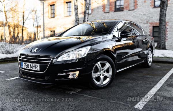 Black Peugeot 508 2012 in Tallinn, with an engine capacity of 2.00 L and mileage of 109 thousand km for 6998 €, photo 2 on AUTOMOTO.COM.LV