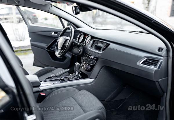 Black Peugeot 508 2012 in Tallinn, with an engine capacity of 2.00 L and mileage of 109 thousand km for 6998 €, photo 9 on AUTOMOTO.COM.LV