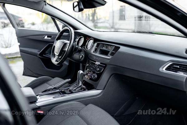 Black Peugeot 508 2012 in Tallinn, with an engine capacity of 2.00 L and mileage of 109 thousand km for 6998 €, photo 11 on AUTOMOTO.COM.LV