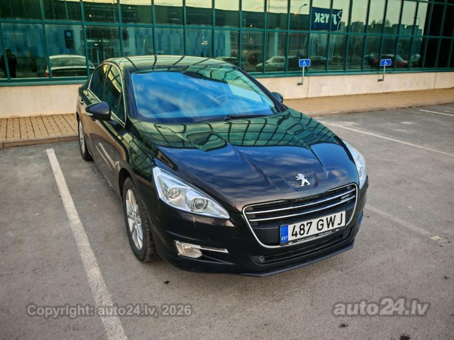 Black Peugeot 508 2012 in Tallinn, with an engine capacity of 2.00 L and mileage of 317 thousand km for 5000 €, photo 1 on AUTOMOTO.COM.LV