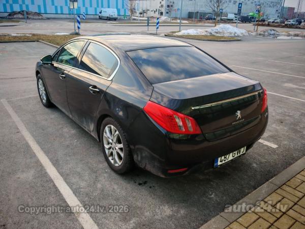 Black Peugeot 508 2012 in Tallinn, with an engine capacity of 2.00 L and mileage of 317 thousand km for 5000 €, photo 2 on AUTOMOTO.COM.LV