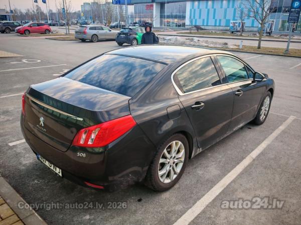 Black Peugeot 508 2012 in Tallinn, with an engine capacity of 2.00 L and mileage of 317 thousand km for 5000 €, photo 5 on AUTOMOTO.COM.LV