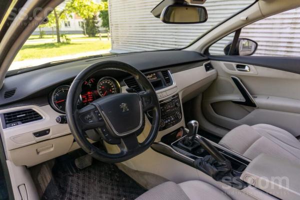Melns Peugeot 508 2012 Rīga, ar dzinēja tilpumu 1.60 L un nobraukumu 282 tūkst. km par 3490 €, foto 9 vietnē AUTOMOTO.COM.LV