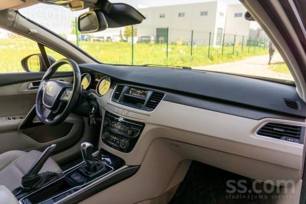 Melns Peugeot 508 2012 Rīga, ar dzinēja tilpumu 1.60 L un nobraukumu 282 tūkst. km par 3490 €, foto 10 vietnē AUTOMOTO.COM.LV
