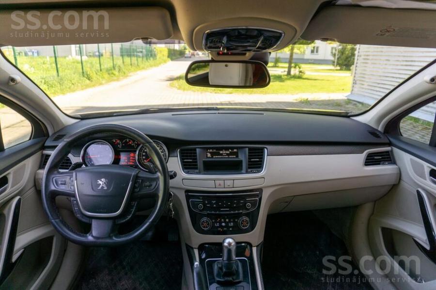 Melns Peugeot 508 2012 Rīga, ar dzinēja tilpumu 1.60 L un nobraukumu 282 tūkst. km par 3490 €, foto 12 vietnē AUTOMOTO.COM.LV