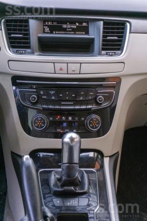 Melns Peugeot 508 2012 Rīga, ar dzinēja tilpumu 1.60 L un nobraukumu 282 tūkst. km par 3490 €, foto 13 vietnē AUTOMOTO.COM.LV