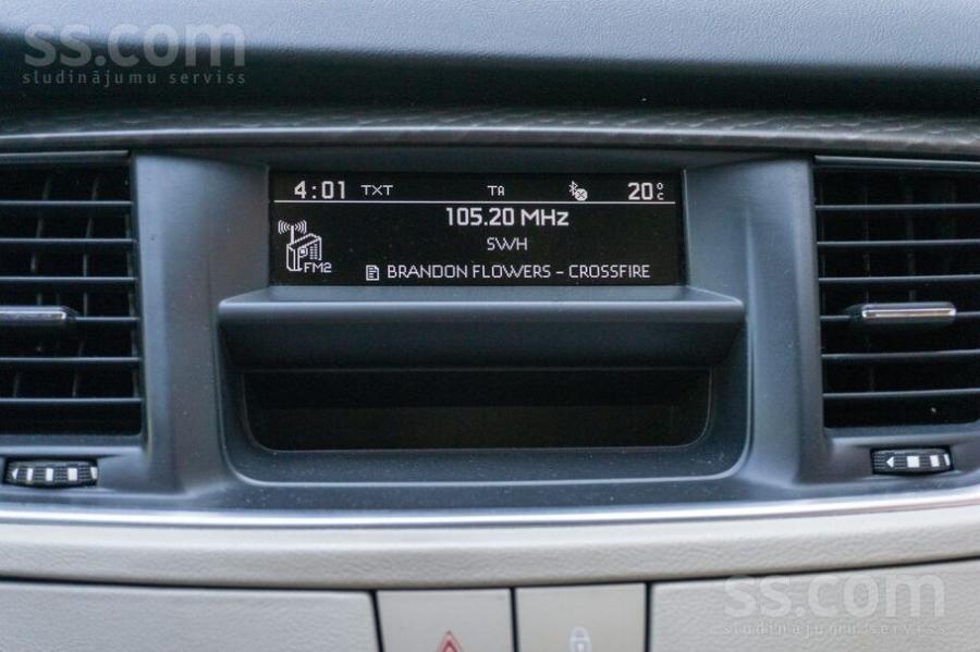 Melns Peugeot 508 2012 Rīga, ar dzinēja tilpumu 1.60 L un nobraukumu 282 tūkst. km par 3490 €, foto 17 vietnē AUTOMOTO.COM.LV