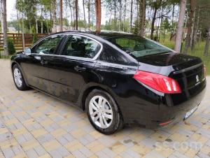 Melns Peugeot 508 2012 Daugavpils, ar dzinēja tilpumu 1.60 L un nobraukumu 230 tūkst. km par 5350 €, foto 4 vietnē AUTOMOTO.COM.LV