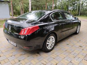 Melns Peugeot 508 2012 Daugavpils, ar dzinēja tilpumu 1.60 L un nobraukumu 230 tūkst. km par 5350 €, foto 5 vietnē AUTOMOTO.COM.LV