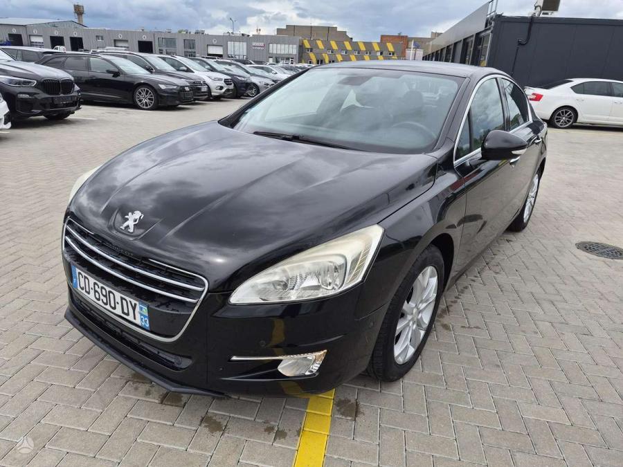 Black Peugeot 508 2012 in Taurage, with an engine capacity of 1.60 L and mileage of 168 thousand km for 2800 €, photo 1 on AUTOMOTO.COM.LV