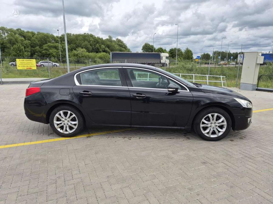 Black Peugeot 508 2012 in Taurage, with an engine capacity of 1.60 L and mileage of 168 thousand km for 2800 €, photo 5 on AUTOMOTO.COM.LV