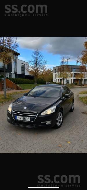 Melns Peugeot 508 2012 Rīga, ar dzinēja tilpumu 2.00 L un nobraukumu 266 tūkst. km par 4100 €, foto  vietnē AUTOMOTO.COM.LV