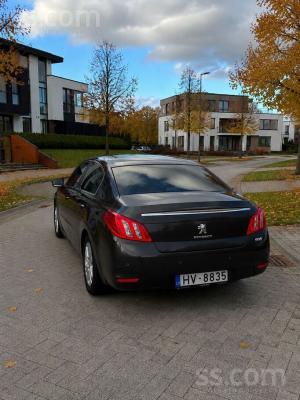 Melns Peugeot 508 2012 Rīga, ar dzinēja tilpumu 2.00 L un nobraukumu 266 tūkst. km par 4100 €, foto 3 vietnē AUTOMOTO.COM.LV