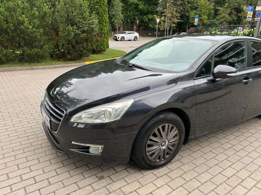 Melns Peugeot 508 2012 Viļņa, ar dzinēja tilpumu 1.60 L un nobraukumu 206 tūkst. km par 2700 €, foto 1 vietnē AUTOMOTO.COM.LV