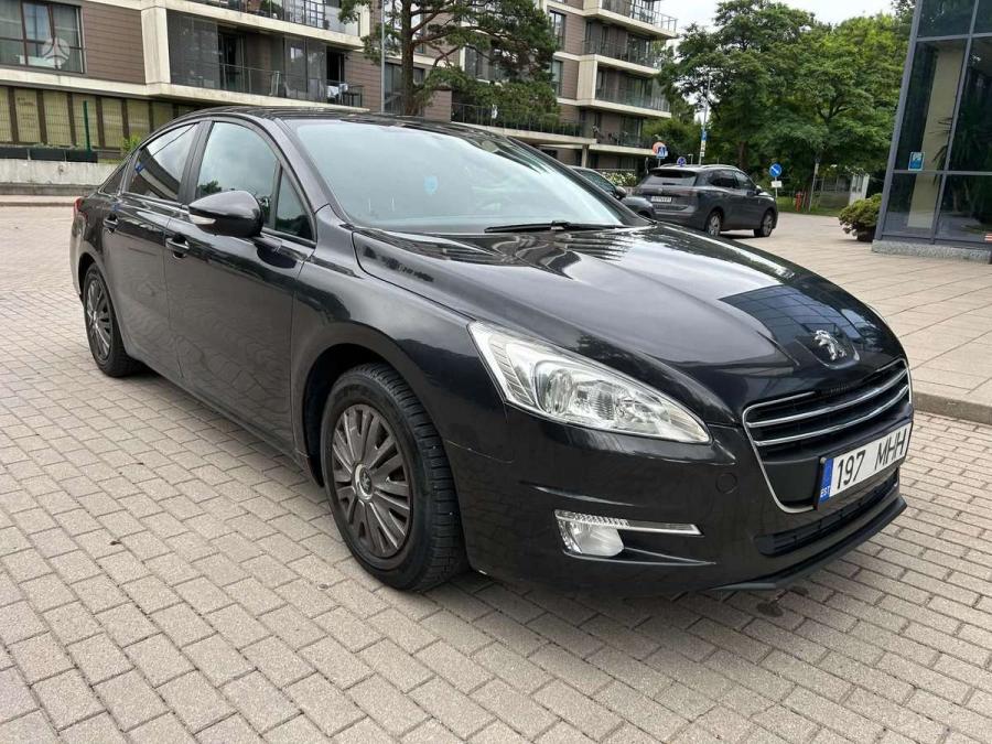 Melns Peugeot 508 2012 Viļņa, ar dzinēja tilpumu 1.60 L un nobraukumu 206 tūkst. km par 2700 €, foto 4 vietnē AUTOMOTO.COM.LV